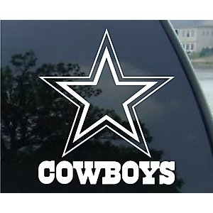Crawford Graphix Dallas Cowboys 18" Sticker Decal