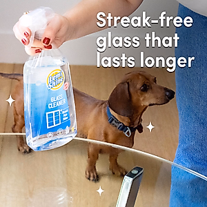 Lemi Shine Glass & Surface Cleaner - Multi-Surface Glass Cleaner Spray with Powerful Citric Acid, Cleans Smudges and Streaks From Windows, Glass, And Mirrors, 28oz - 3 Pack