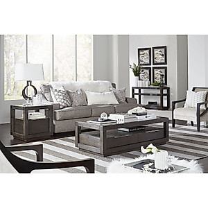 Modus Oxford Coffee Table with 2-Drawer, Basalt Grey