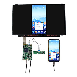 VSDISPLAY Mini HD-MI Type-C LCD Controller Board Work for 15.6 Inch 3840x2160 4K LCD Screen NV156QUM-N44 NV156QUM-N32