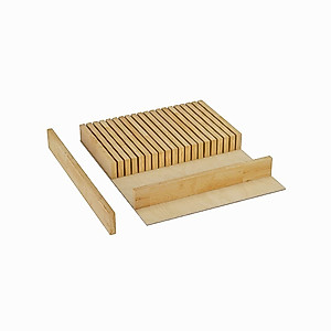 18" Drop-In Knife Block Drawer Insert