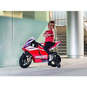 Peg Perego Ducati GP Motorcycle 12 Volt Ride on, Red