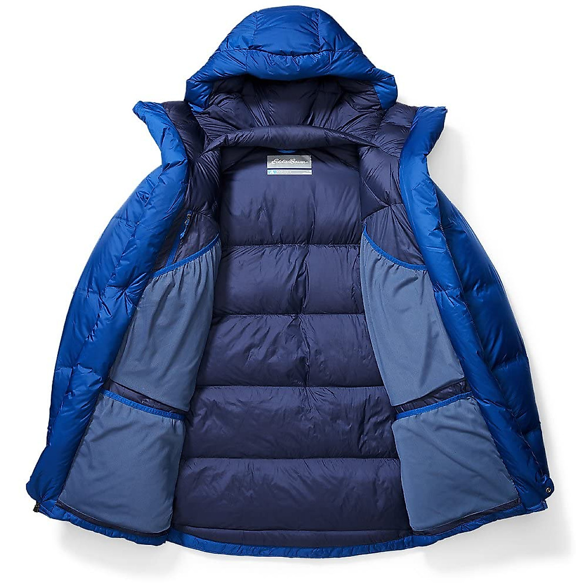 Eddie Bauer Men's Tripletherm Alpine Parka, Pacific Blue, Large