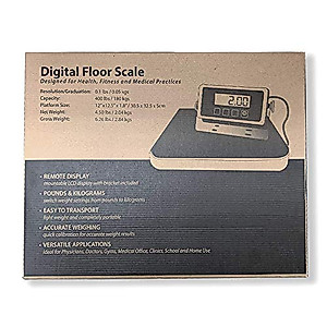 ANGEL USA Medical High Precision Physician Digital Scale, Body Weight Doctor Weighing Balance Health Fitness