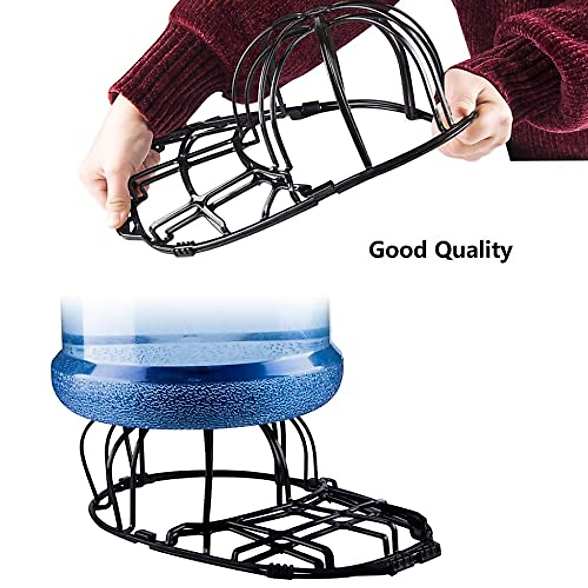 Der Rose 2 Pack Baseball Hat Washer for Washing Machine,Cap Washer Frame Cage,Hat Cleaner Protector Hat Rack for Baseball Caps