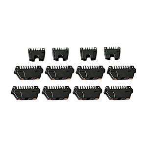 Replacement Thermicon Refill Tips for NONO Hair Removal Epilator 8800 Mini Pro 3 and Pro 5 (8 Wide &4 Narrow)