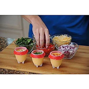 Boiled Egg Cooker Silicone Mold : Hard Boiled Eggs Cups 6 Pcs Golden Egg Maker Flower Mold Rings For Frying Eggs Cooker