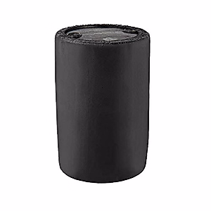 Fitted Kwik-Can Covers for 33 gal and 55 gal Drums - Bundle of 5 (Black, 55 Gallon)