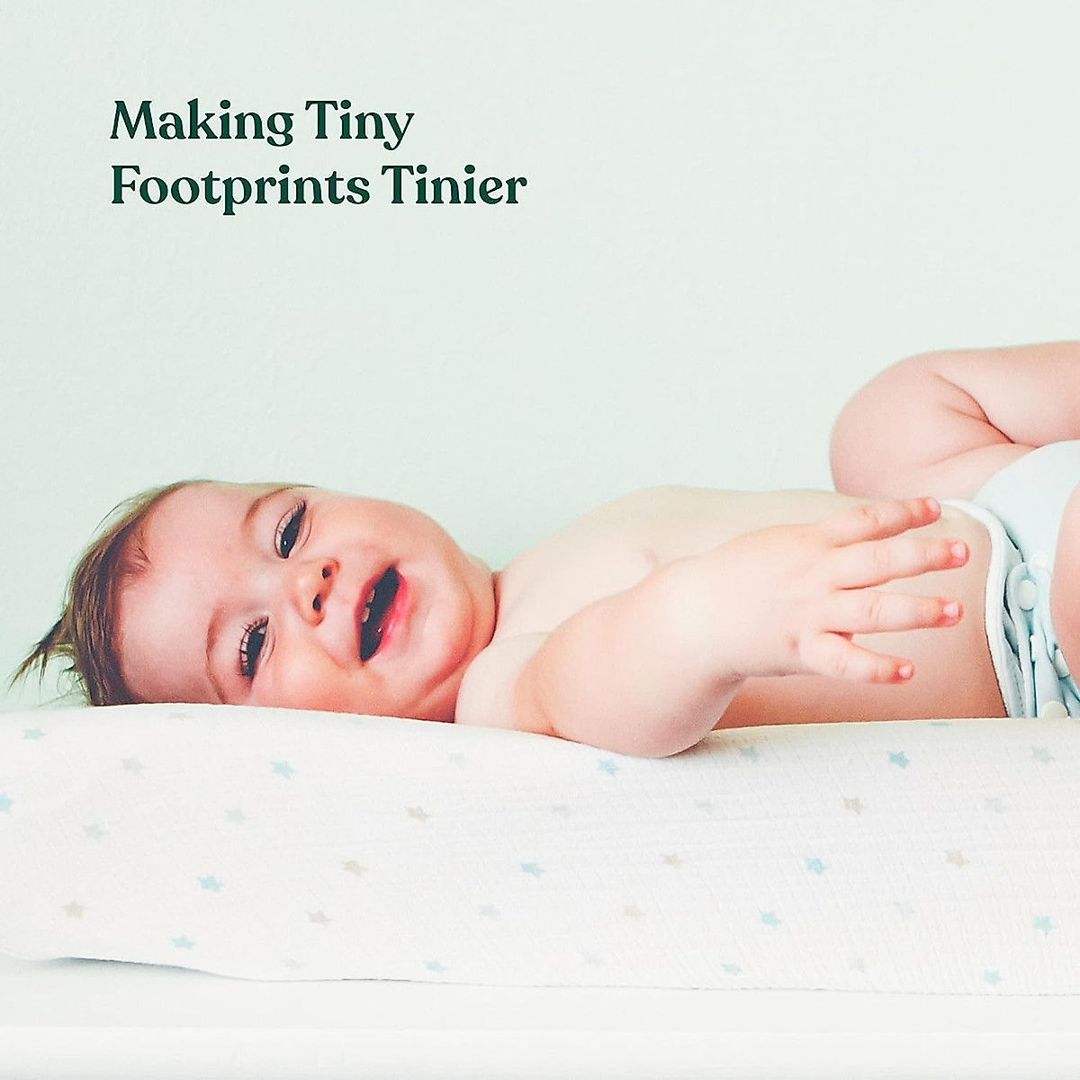 Naturally Nature Cloth Diaper Inserts, 5 Layer Rayon Fleece, Pack of 12, Resuable, Washable Inserts for Cloth Diapers, Gray Color