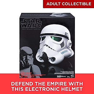 STAR WARS The Black Series Rogue One: A Story Imperial Stormtrooper Electronic Voice Changer Helmet Roleplay (Amazon Exclusive)
