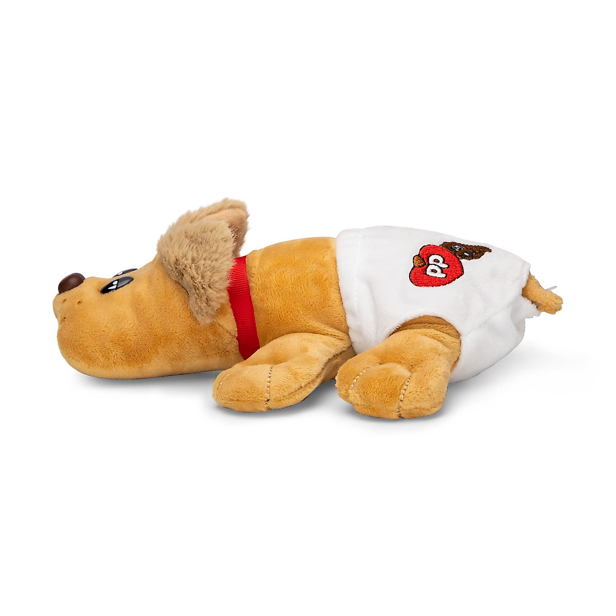 Basic Fun Pound Puppies Newborns Plush - Light Brown Rumple Skin (Fuzzy Ears) Small