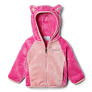 Columbia Baby Foxy Baby Sherpa Full Zip, Pink Ice/Pink Orchid, 12/18