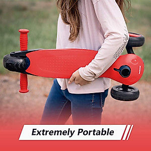 New-Bounce Scooters for Toddlers - 3 Wheel Scooter with Adjustable Handlebar - The GoScoot MAX is Perfect for Children and Toddlers, Girls and Boys Ages 2-9