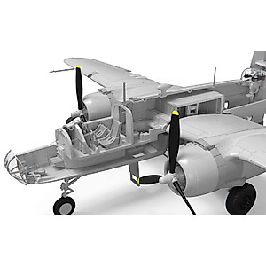 Airfix North American B-25B Mitchell 1:72 WWII Military Aviation Plastic Model Kit A06020, Assorted