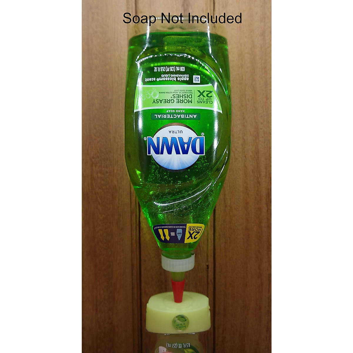 Transfer Cap For Your Lysol No Touch Auto Soap Dispenser - Refill With Your Own Hand or Dish Soap (soap not included)