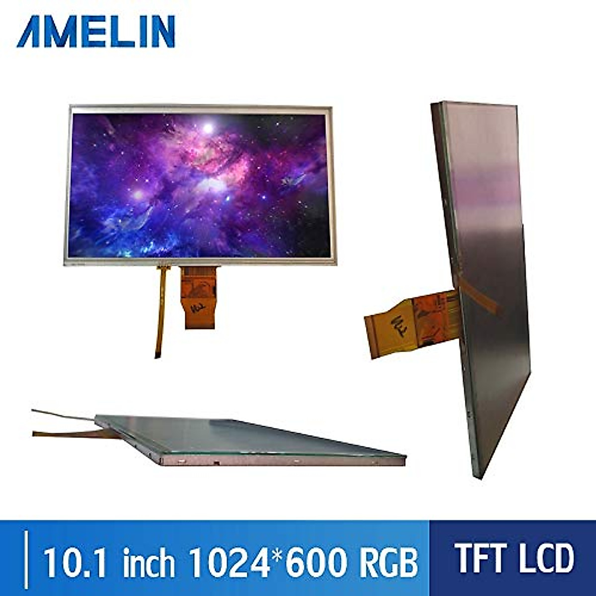 SANZAMELIN 10.1 inch TFT TN Display 1024 * 600 Resolution 900 Brightness high Definition Liquid Crystal Display
