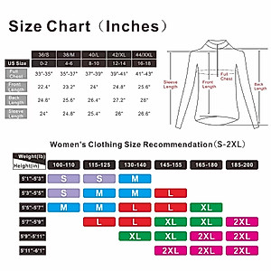 bpbtti Women's Half Zipper Long Sleeve Cycling Jersey Bike Biking Shirt with 3-Real Pockets UPF 50+ (Purple/White, X-Large)