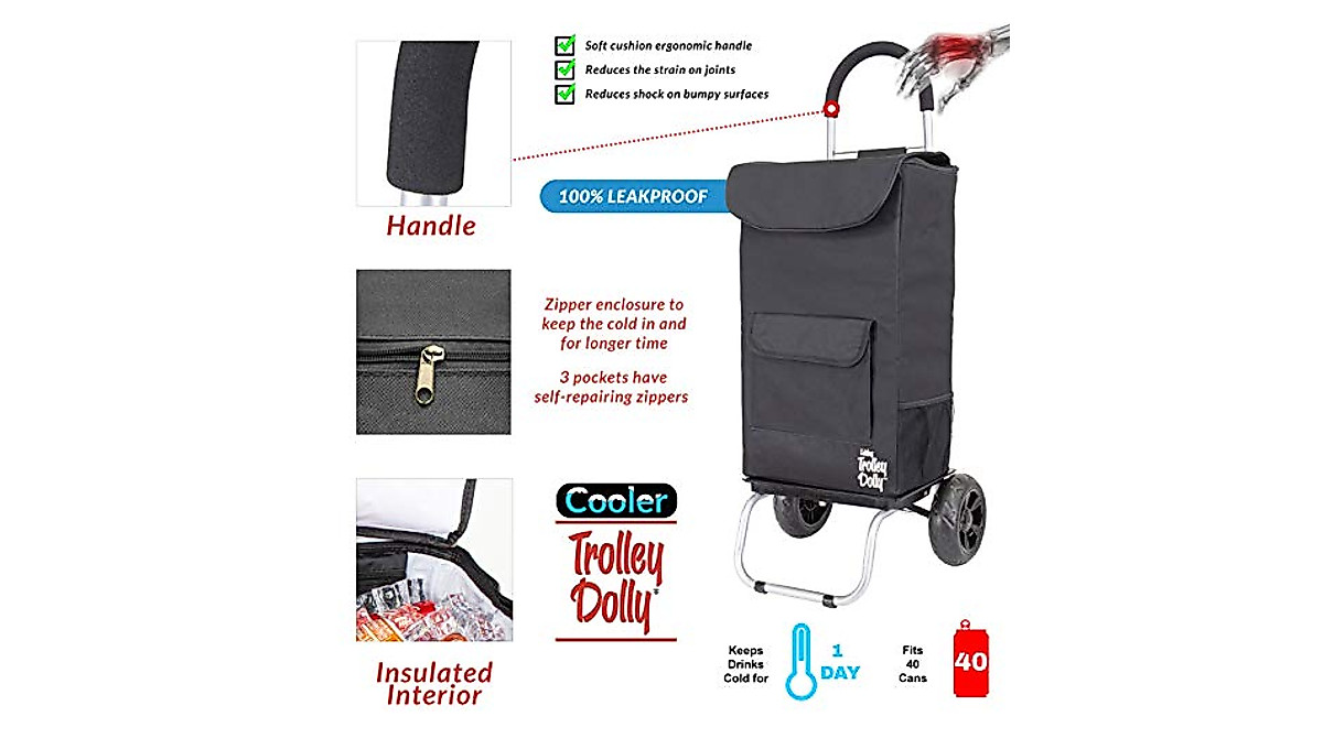 Dbest Cooler Trolley Dolly – Versatile Insulated Rolling Cart