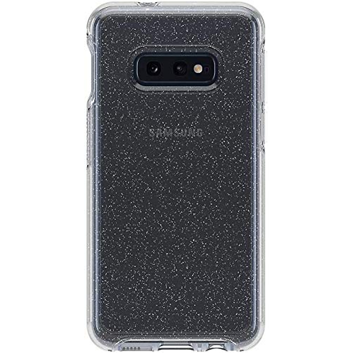 OtterBox Symmetry Clear Series Case for Galaxy S10e - Non Retail Packaging - Stardust (Silver Flake/Clear)