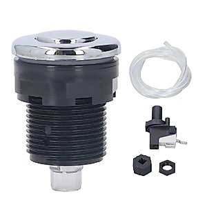 AYNEFY Air Switch Bath Disposer Kit Massage Valve Sp Button Massaging 125 250V Garbage Disposer Bathing Shower for Replacement Parts