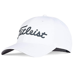 Titleist Men's Standard Hat, White/Charcoal