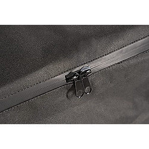 Blackstone Tabletop Griddle w/Hood Carry Bag, 5510, Portable BBQ Grill Griddle Carry Bag for Travel - 600D Heavy Duty Weather-Resistant Cover Accessories, Black, 22 inch