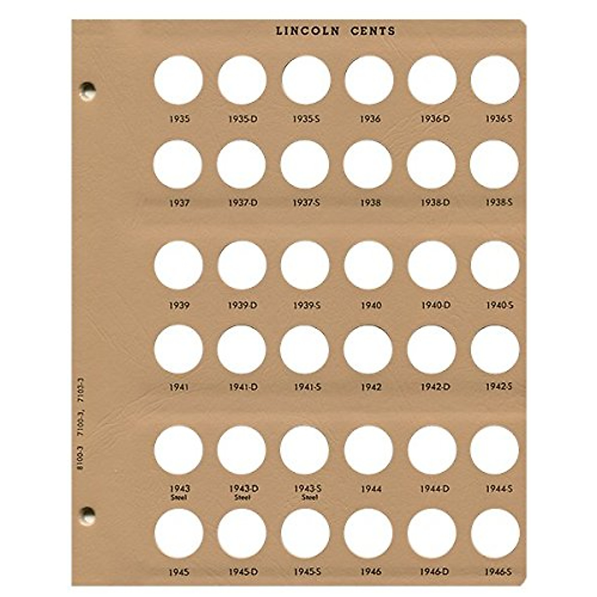 Dansco US Lincoln Cent Coin Album 1909 - 2009 #7100