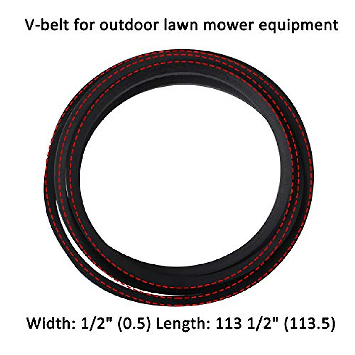 119-8819 Lawn Mower Belt 1/2" X113 1/2" with 42" Deck Compatible with Toro TimeCutter SS4200, SS4235 and SS4260