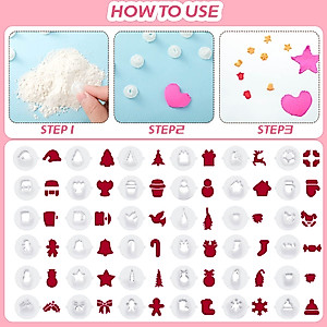 Set of 36 Polymer Clay Cutters for Earring Mini Clay Cutters for Polymer Clay Jewelry Small Clay Cutters Plastic Clay Molds Pottery Tools for Jewelry Making (Stylish Style)