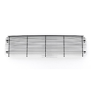2004-2007 Armada, 04-14 Titan Billet Bumper Grille, Polished, 1 Pc, Bolt-On - PN #25780