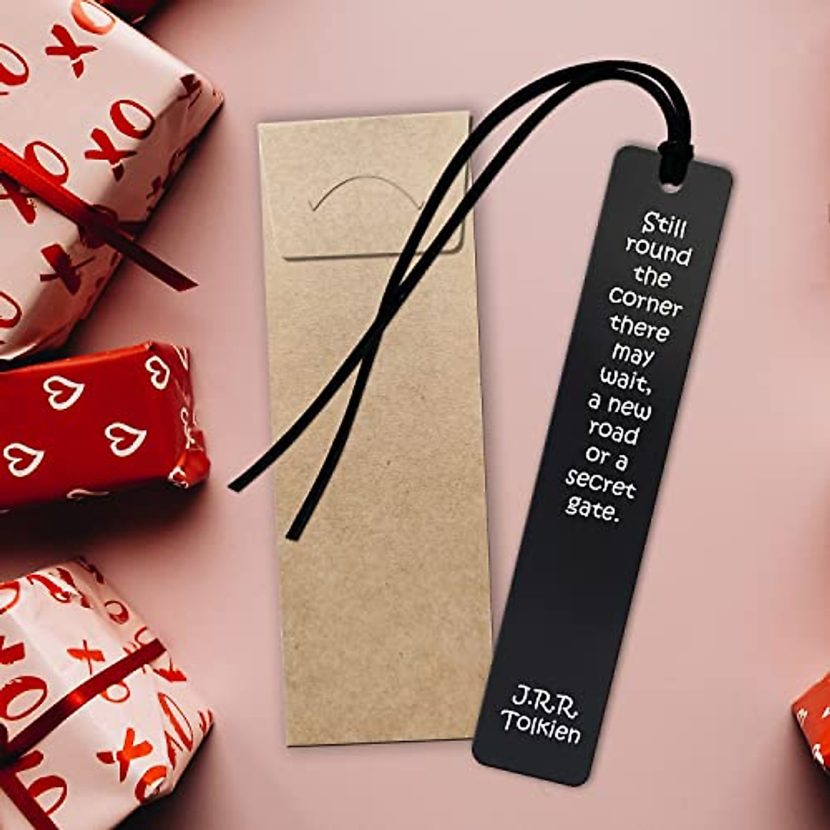 J.R.R.Tolkien Inspirational Quotes Bookmarks (Double-Sided Engraving), Thank You Gifts for Family, Men, Women, Book Lover, Friends, Bookworm, Colleague, Her, Him-Ydbook3