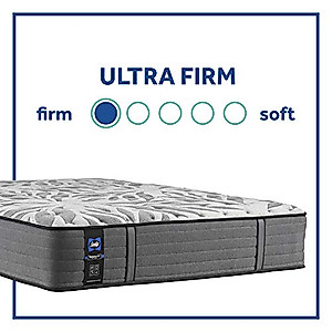 Sealy Posturepedic Plus Mattress with Surface-Guard, Tight Top 12-Inch Ultra Firm, Queen, Grey, 52730351