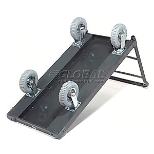 Global Industrial Platform Truck w/Steel Deck, 8" Pneumatic Casters, 48 x 30, 1200 Lb. Capacity