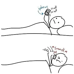 Universal Phone Grip for Most Smartphones, Mini Tablets and Cases, Mauve Rose Base with Black Elastic Strap, LH-01Rose