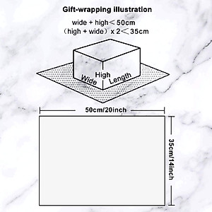 Whaline Rose Gold Tissue Paper Bulk, 100 Sheets Metallic Gift Wrapping Paper for Home, Kitchen, Weddings, Birthday Party, Showers, Arts Crafts, DIY