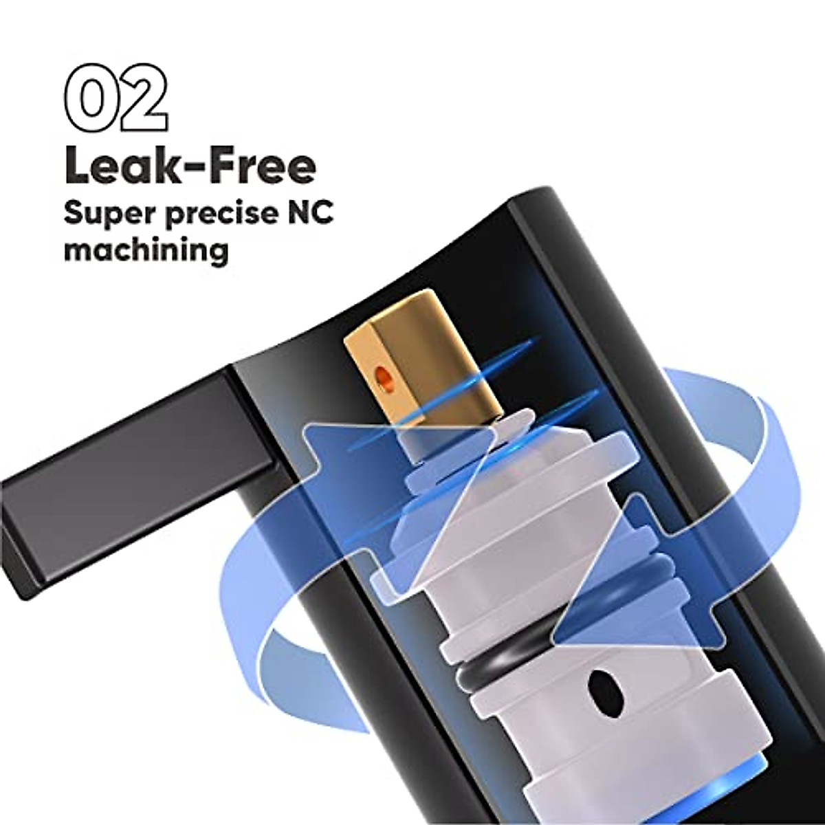 4 Inch 2 Handle Centerset Matte Black Lead-Free Modern Bathroom Faucet by Phiestina, 360 Swivel Spout 2-3 Hole RV Bathroom Vanity Sink Faucet with Pop Up Drain and Water Supply Lines，BF015-1-MB