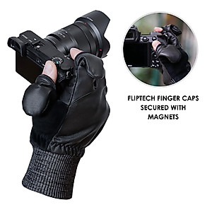 Vallerret Hatchet Photography Glove (Black, M)