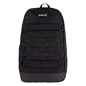 Hurley Unisex-Adults One and Only Backpack, Black, Large