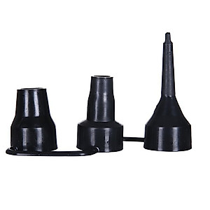 Helonge Air Pump Replacement Nozzles, 3 Pack Inflatable Pump Nozzles Head, Air Pump Inflator Adaptor Accessory for Partial Air Bed, Air Mattress etc