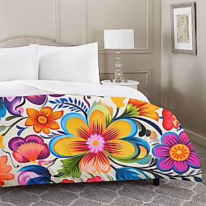 Bohemian Double Bed Duvet Set - 3 Pieces | Various Sizes | Soft & Breathable | Durable Hidden Zipper | High Density Wash | Unisex & All-Season Full 79x90 Inch