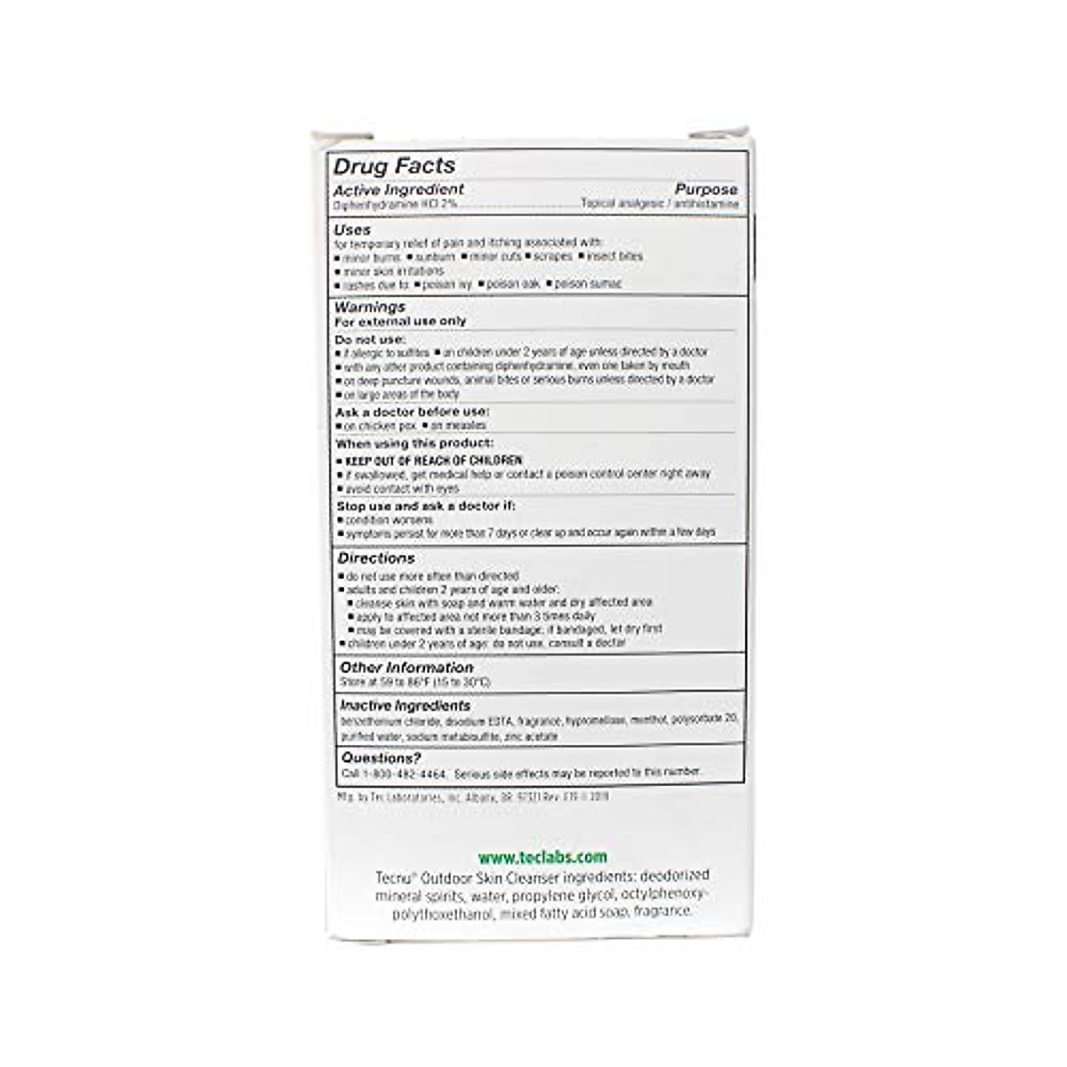 Tec Labs Cala Gel, Assorted, 10-Assorted 2 Piece Set 8 Fl Oz