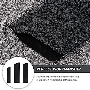 Hemoton Chef Knife Bag Cutlery Pockets: 3Pcs Flocking Knife Sheath Holder Kitchen Knife Gift Box Guards 19.7 * 5.3cm, 16.5 * 3.3cm, 15.6 * 4.3cm