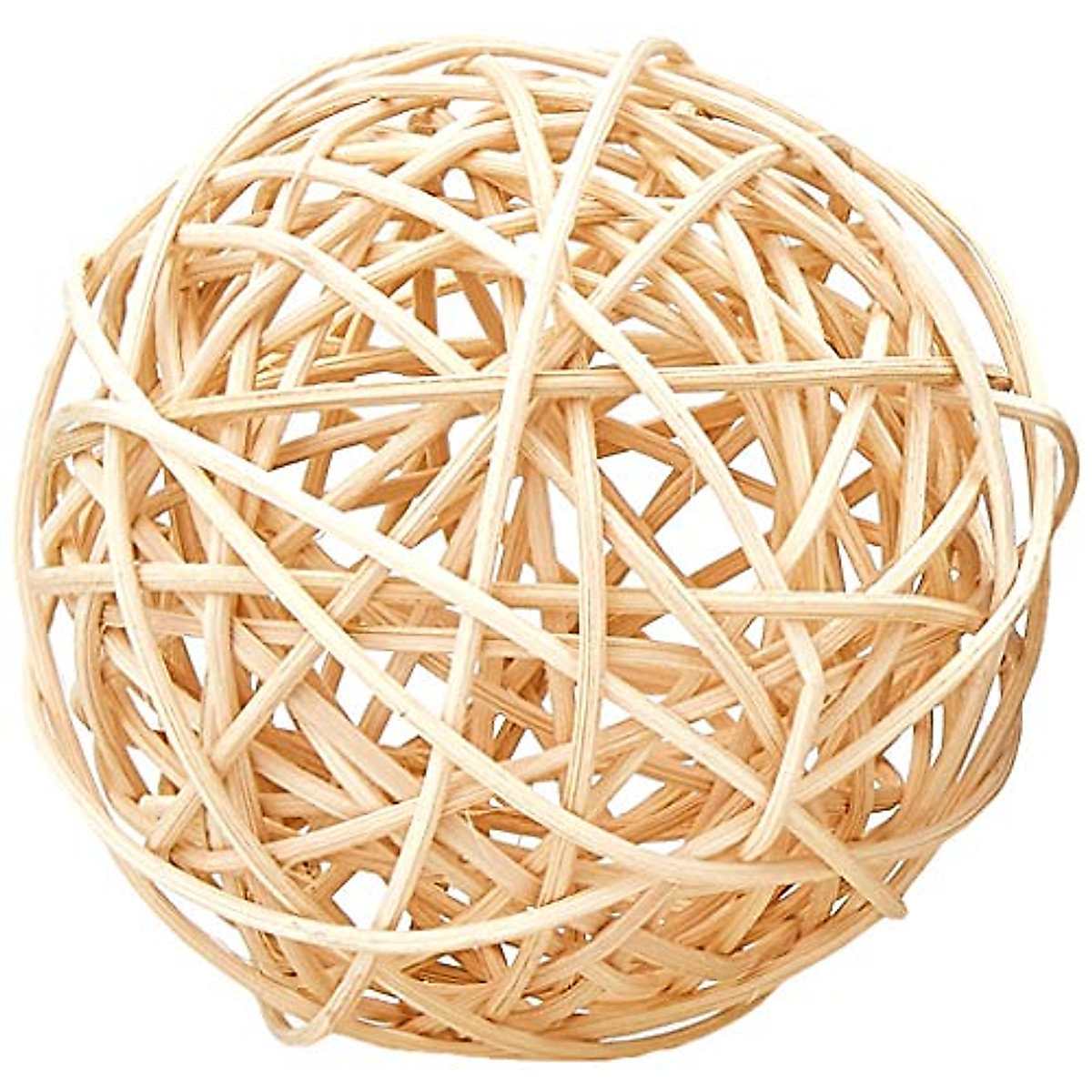 Rosewood Boredom Breaker Small Animal Naturals Toy Trio of Fun Balls, Natural, 3 Count (Pack of 2), Medium