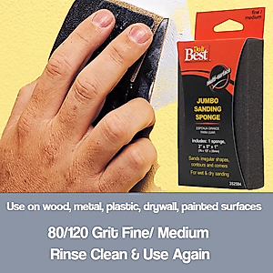 Do it Best Drywall Repair Kit- DAP Drydex (2Pack)- Joint Compound Spackle Patch- Nail Hole Filler- Wall Putty- Plaster Repair- Bundled w/Sanding Block & 3 Pack Putty Knife Set