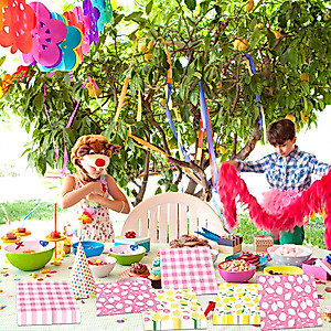 Pink Lemon Party Supplies,40Pcs Lemon Party Napkins Summer Fruit Party Decoration Pink Lemonade Theme Decoration for Lemon Baby Shower,Bridal Shower Party