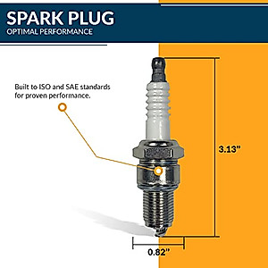 RARELEMON Air Filter Tune Up Kit for Craftsman YT3000 YS4500 LT2000 Lawn Tractor