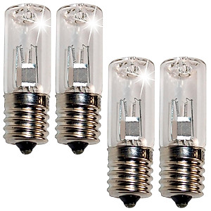 HQRP 4-Pack Bulbs Compatible with Philips Sonicare Part # 423502504291 & 423509004221 Sonicare Oral Appliances