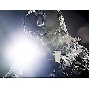 EcoGear FX LED Flashlights - Small Camping Flashlights with High Lumens, 5 Light Modes, Zoomable Beam - Bright Tactical Flash Light for Outdoor Home and Emergency [2 Pack]