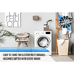 The Rag Company - All-Purpose Microfiber Terry Cleaning Towels - Commercial Grade, Highly Absorbent, Lint-Free, Streak-Free, Kitchens, Bathrooms, Offices, 300gsm, 10in x 10in, Grey (20-Pack)