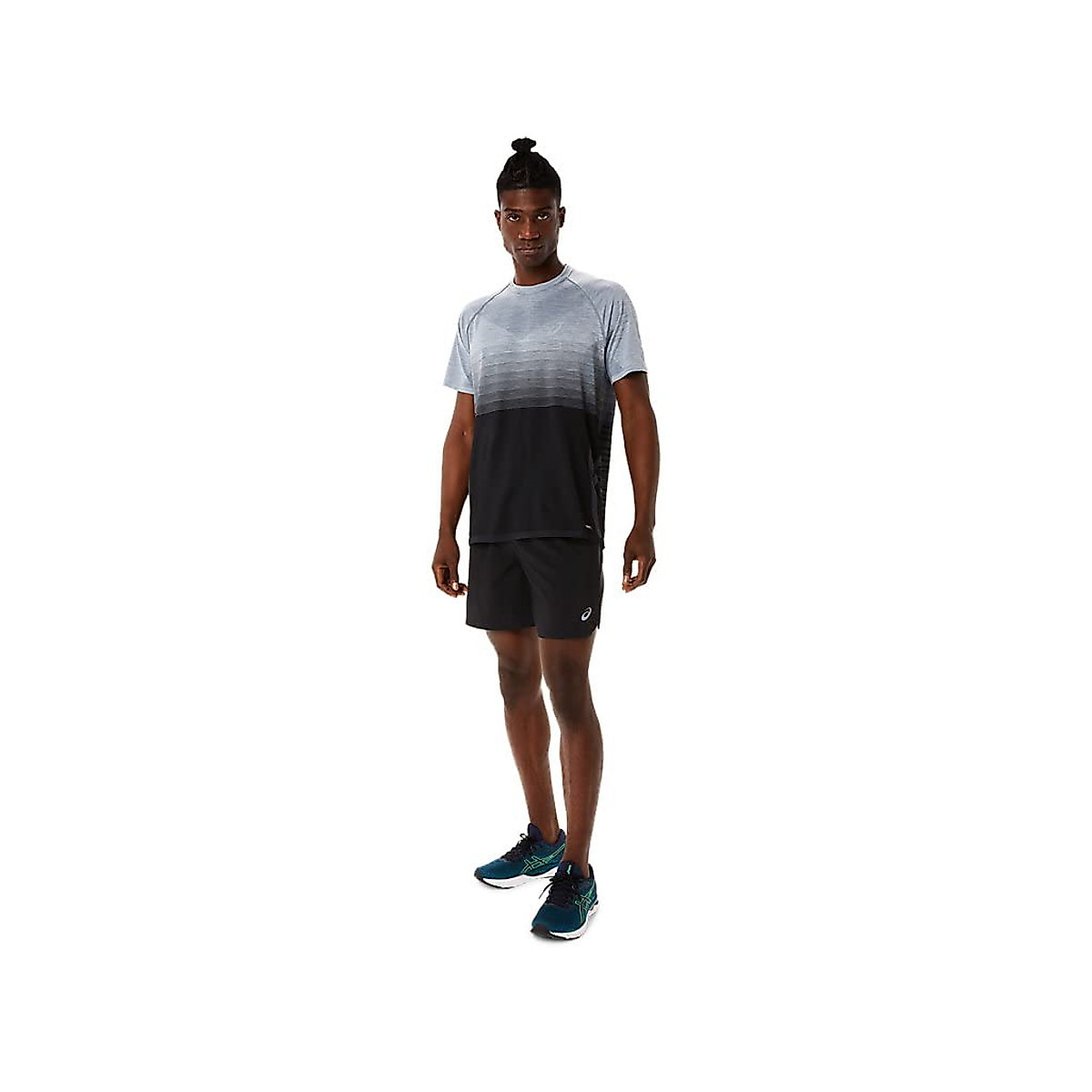 ASICS Men's Road 2-N-1 7IN Short Apparel, M, Performance Black/Carrier Grey